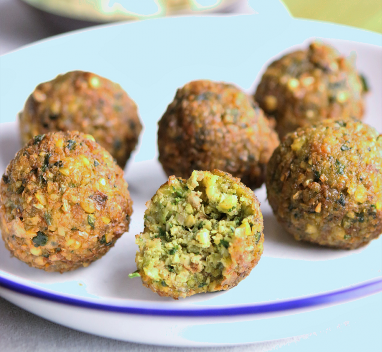 Coriander falafel - Recipes from a Normal Mum